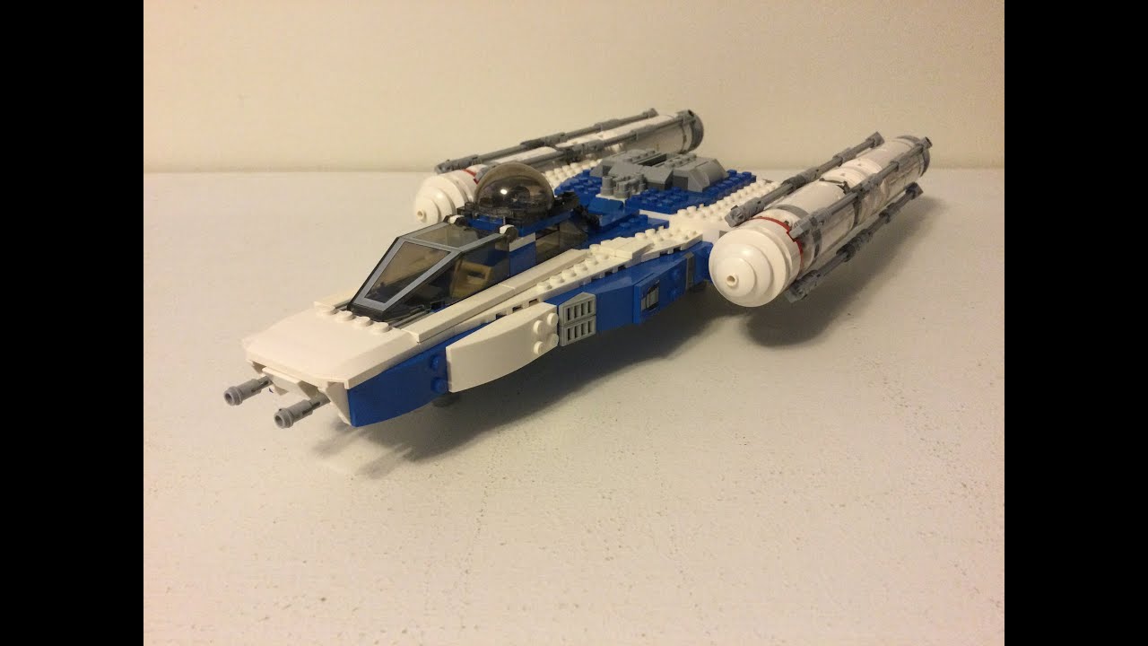 Custom Lego Star Wars 501st Y-wing - YouTube