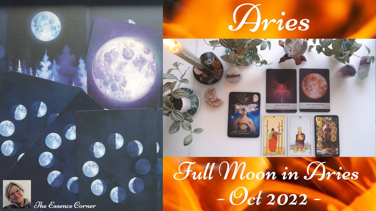 Aries Full Moon in Aries Oct 2022 Tarot Reading - YouTube