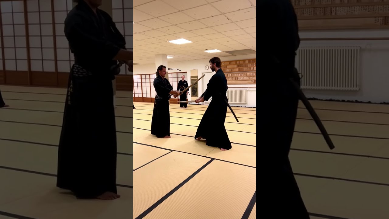 Mugai Ryu-Kenjutsu drill - YouTube