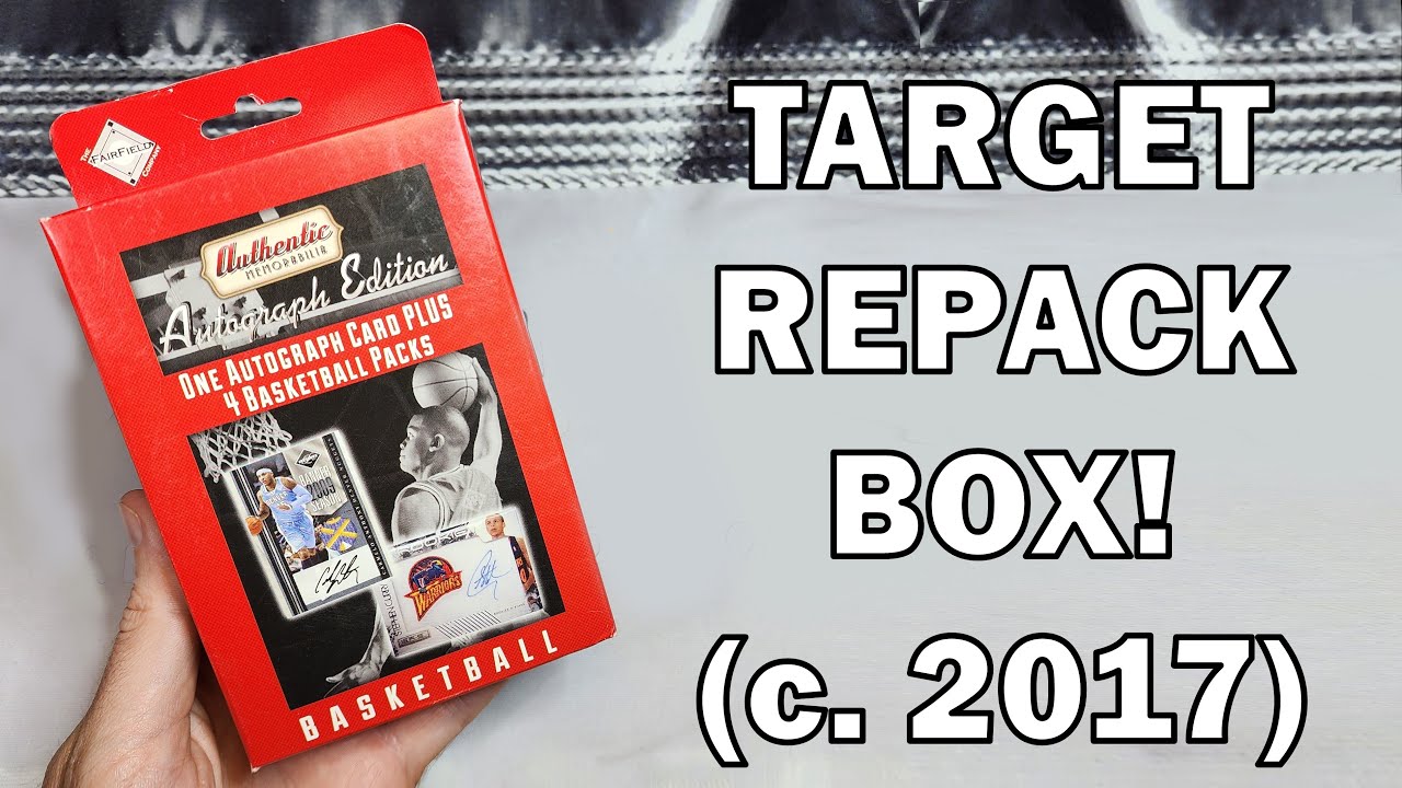 Opening a Target Basketball Card Repack Box From 2017! ($20 eBay ...