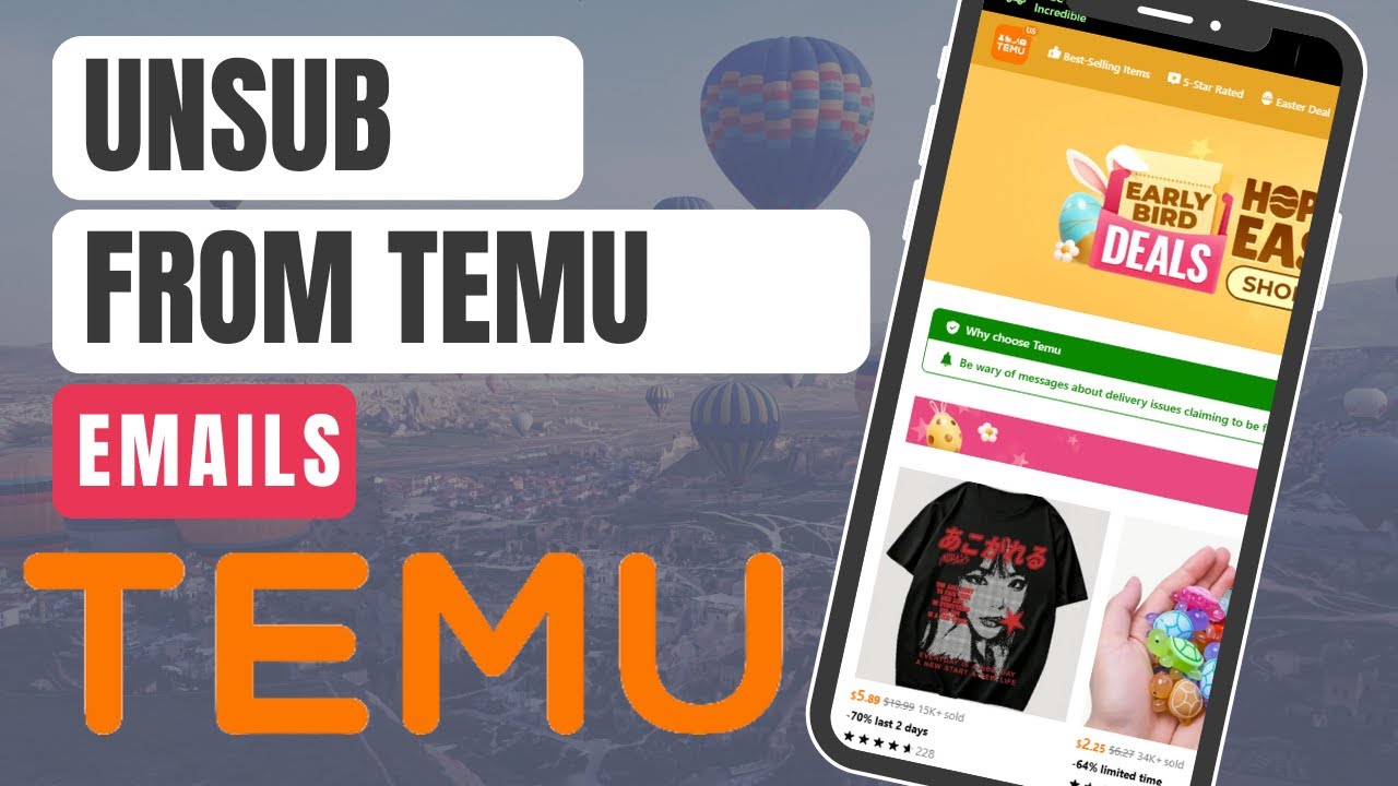 How to Unsubscribe from Temu Emails | Latest Guide to Stop Spam in 2025 ...