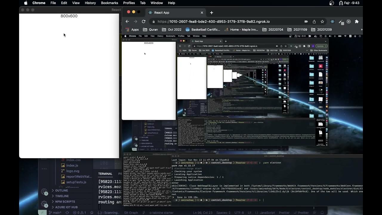 Use Electron, React & WebRTC to control a desktop remotely - Part 2 - YouTube