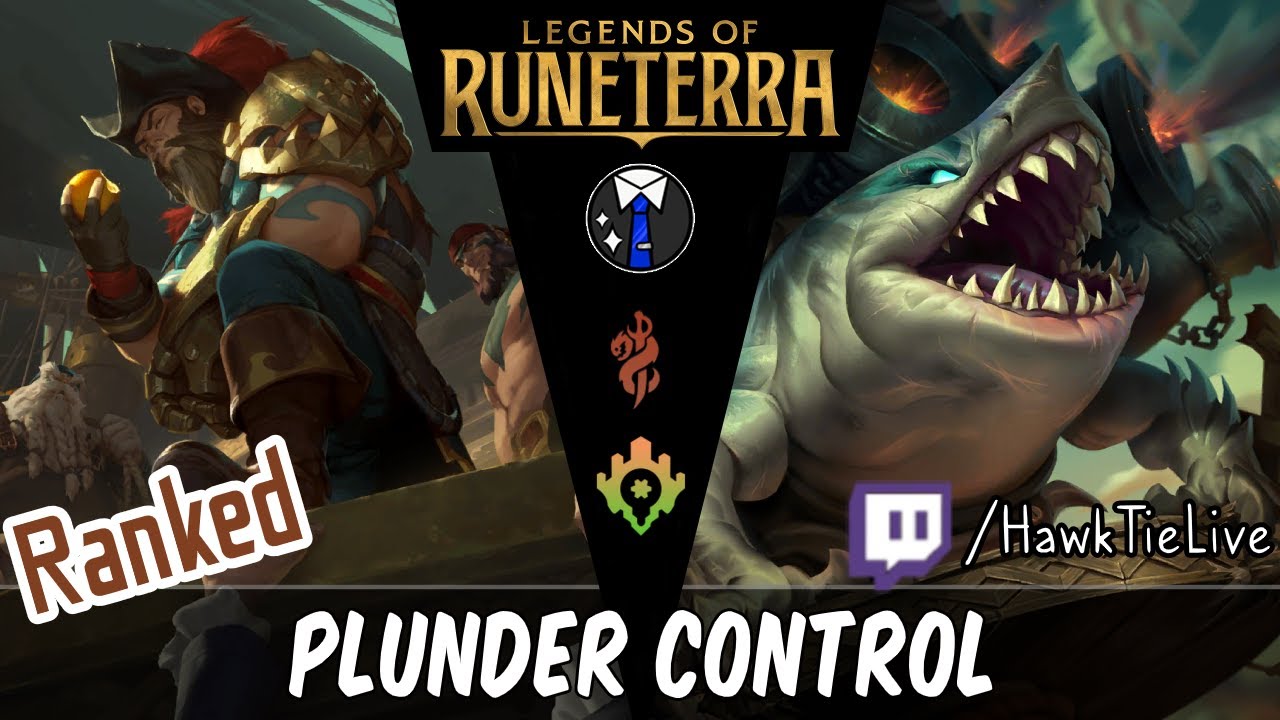 Plunder Control: And they call me a shark! l Legends of Runeterra LoR - YouTube