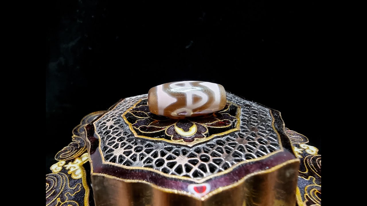 Batu Dzi Thangka 6 Lotus Padmasambhava Blessed Tibet 20mm E1374 - YouTube