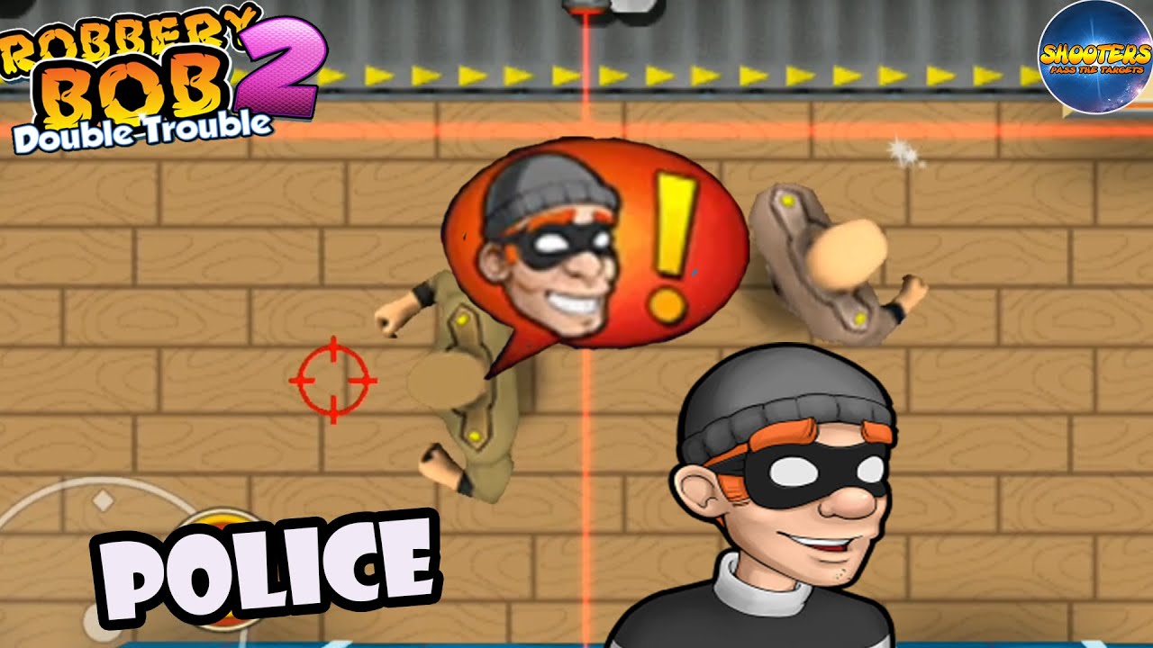 Robbery bob 2 Using Police Costume - Part 9 - YouTube