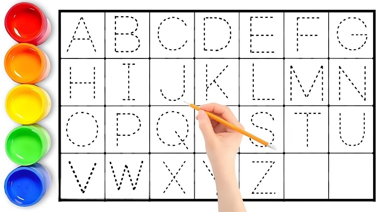 Learn ABC | एबीसी Alphabers | अक्षर A to Z Letter |Writing abc Counting ...