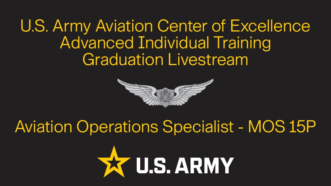 U.S. Army Aviation Advanced Individual Training Graduation Ceremony ...