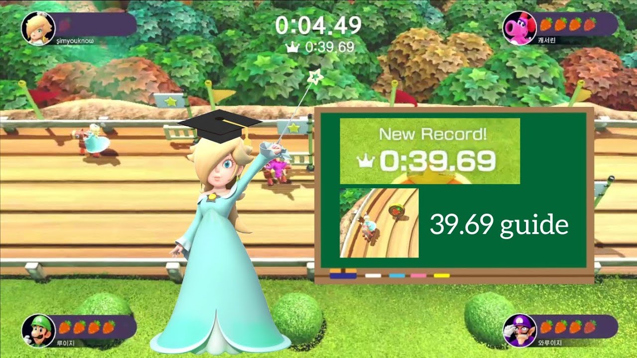 Mario Party Superstars - Rockin' Raceway - 39.69 seconds + Guide (TWR ...