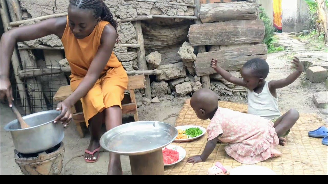 Cooking A Very Delicious Traditional Food For the Children 😋 - YouTube
