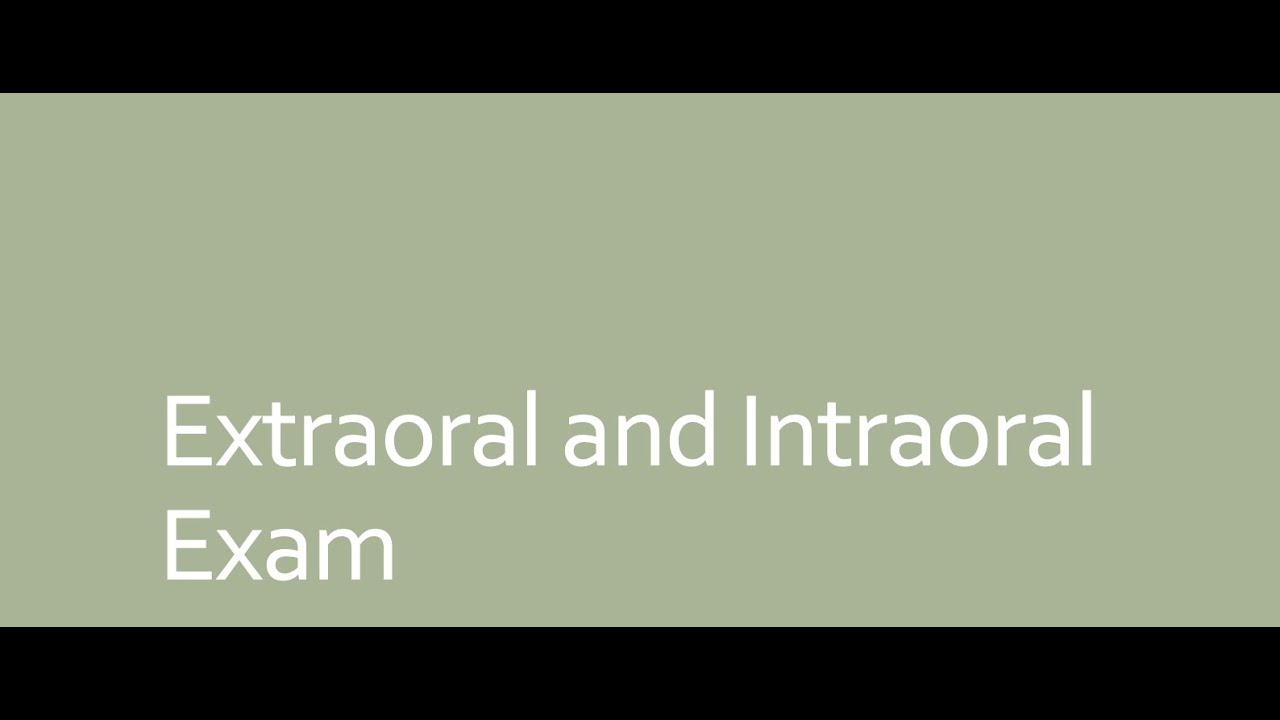 How to perform an Effective EO:IO Exam - YouTube