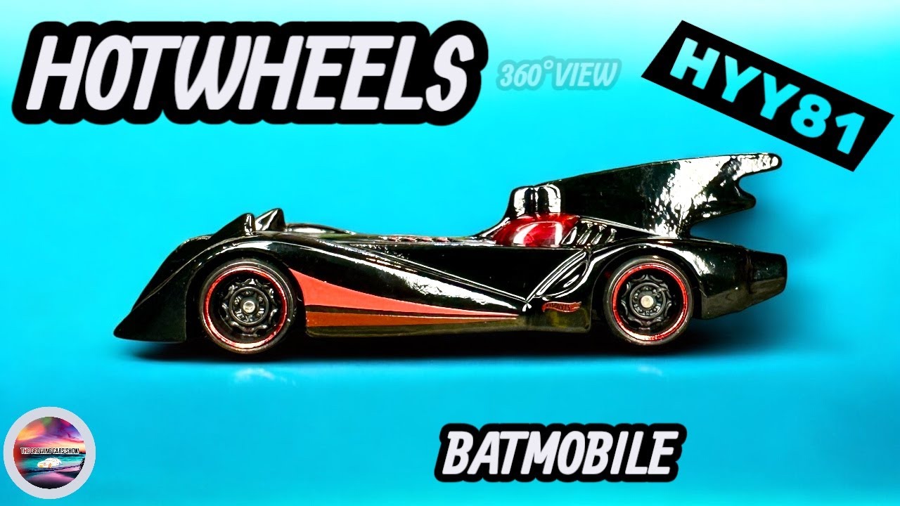 [360° VIEW] Batmobile HYY81 Hot Wheels 1:64 - YouTube