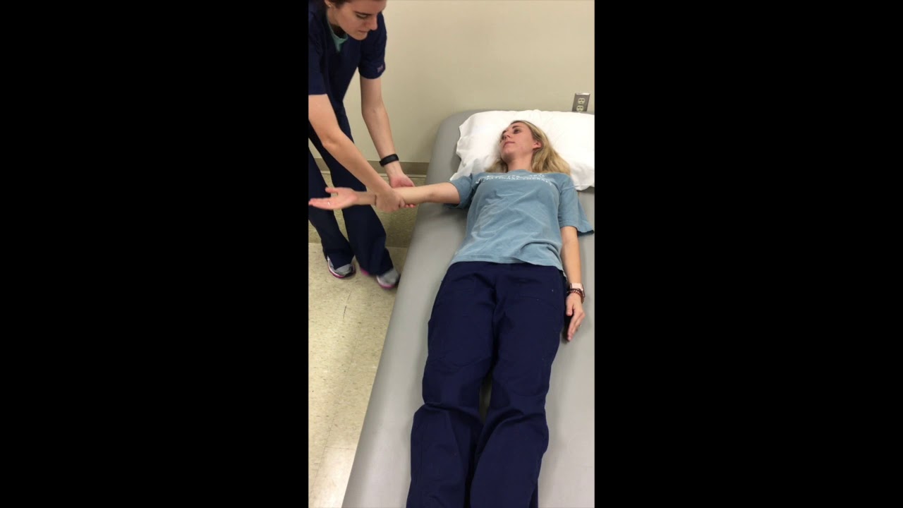 MMT Shoulder Flexion, Abduction, and Adduction Assessment Video - YouTube