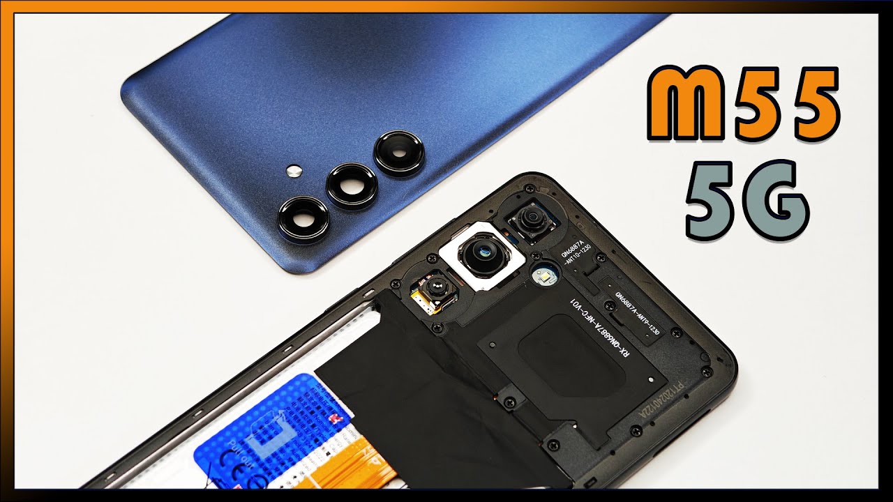 Samsung Galaxy M55 / C55 / F55 5G Teardown Disassembly Phone Repair ...