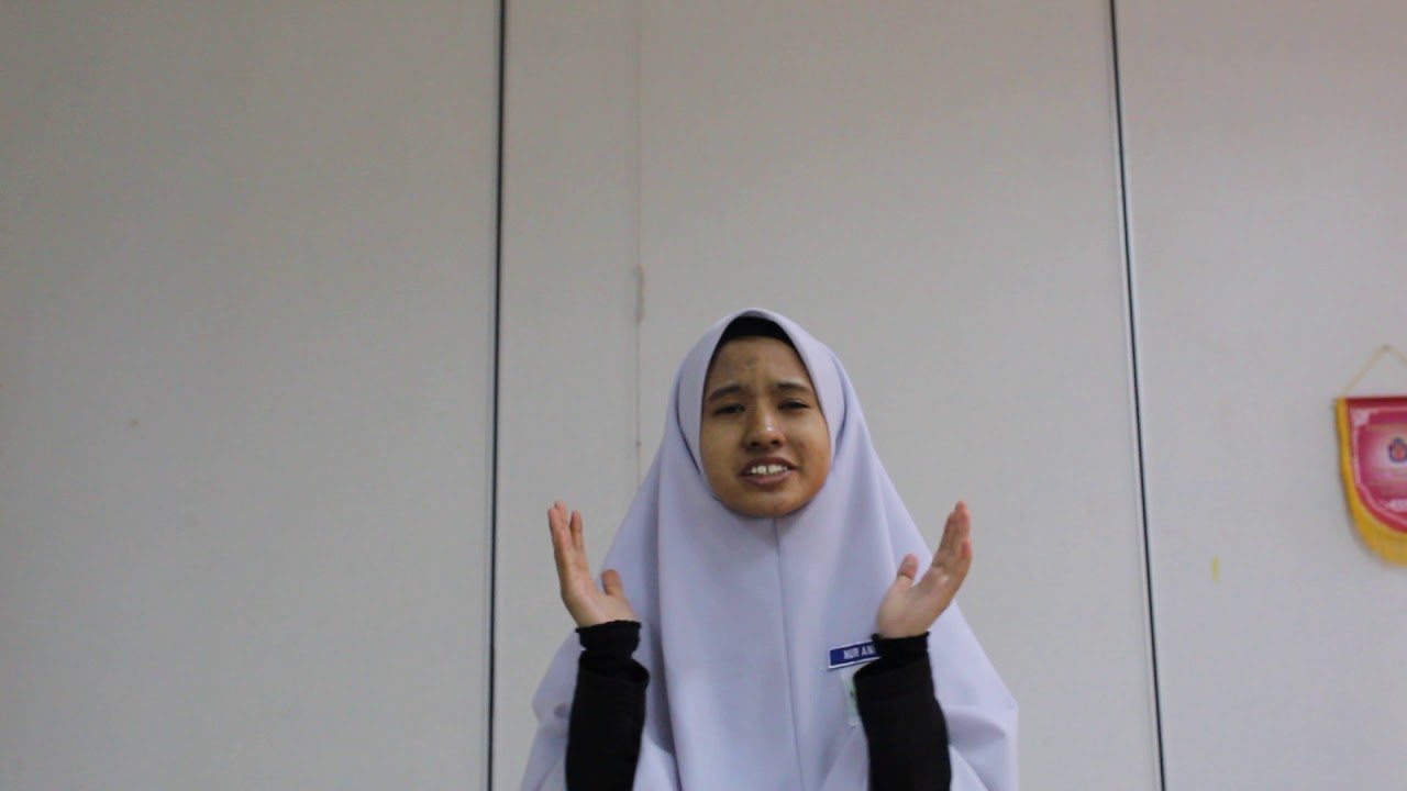 Japanese Speech Contest | Minna no Egao | Nur Anis Syafira Azman - YouTube