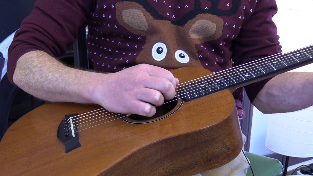 Feliz Navidad José Feliciano Easy Guitar Lesson Open And Barre