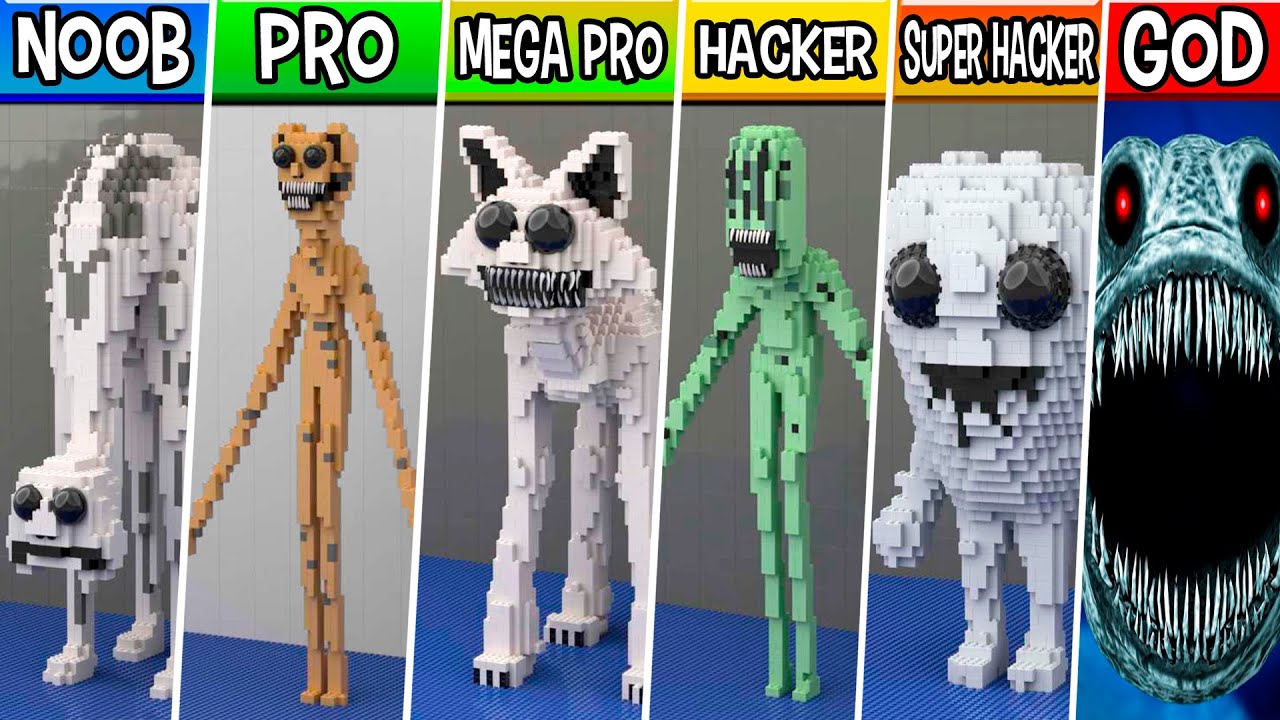 LEGO ALL Characters in ZOONOMALY (FULL COLLECTION) : Noob, Pro, HACKER ...
