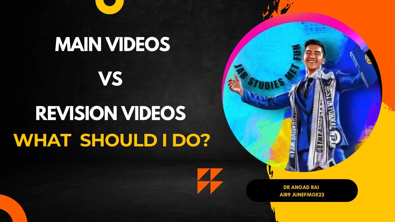Revision videos vs Main videos for NEET PG/ FMGE / INICET PG Exam Prep ...