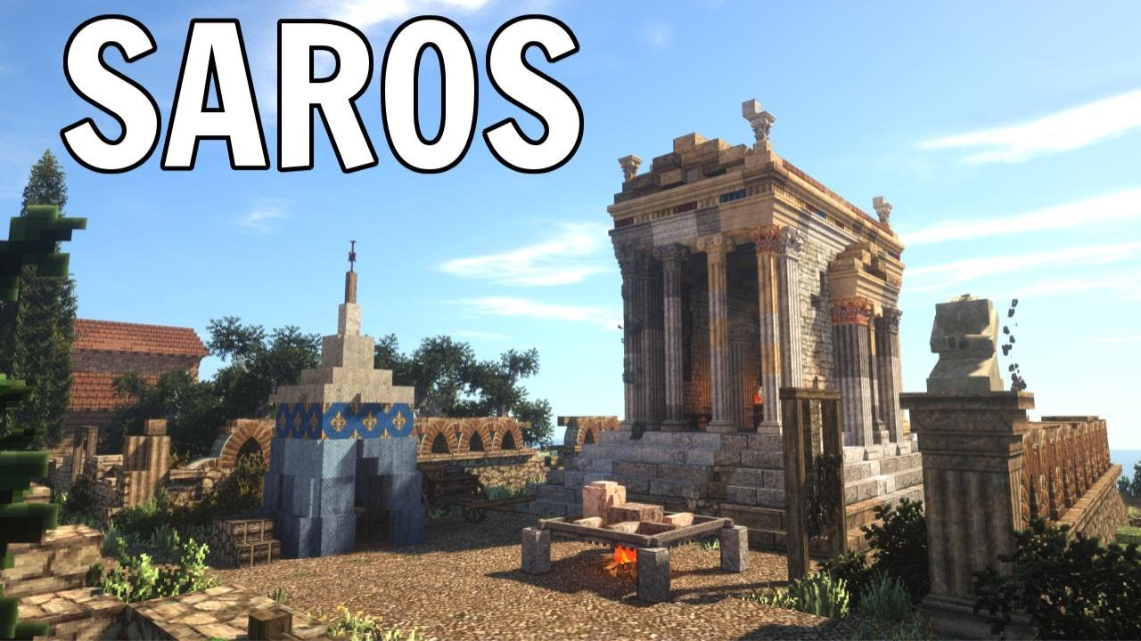 Building a Ruined Temple in this Minecraft Town - YouTube