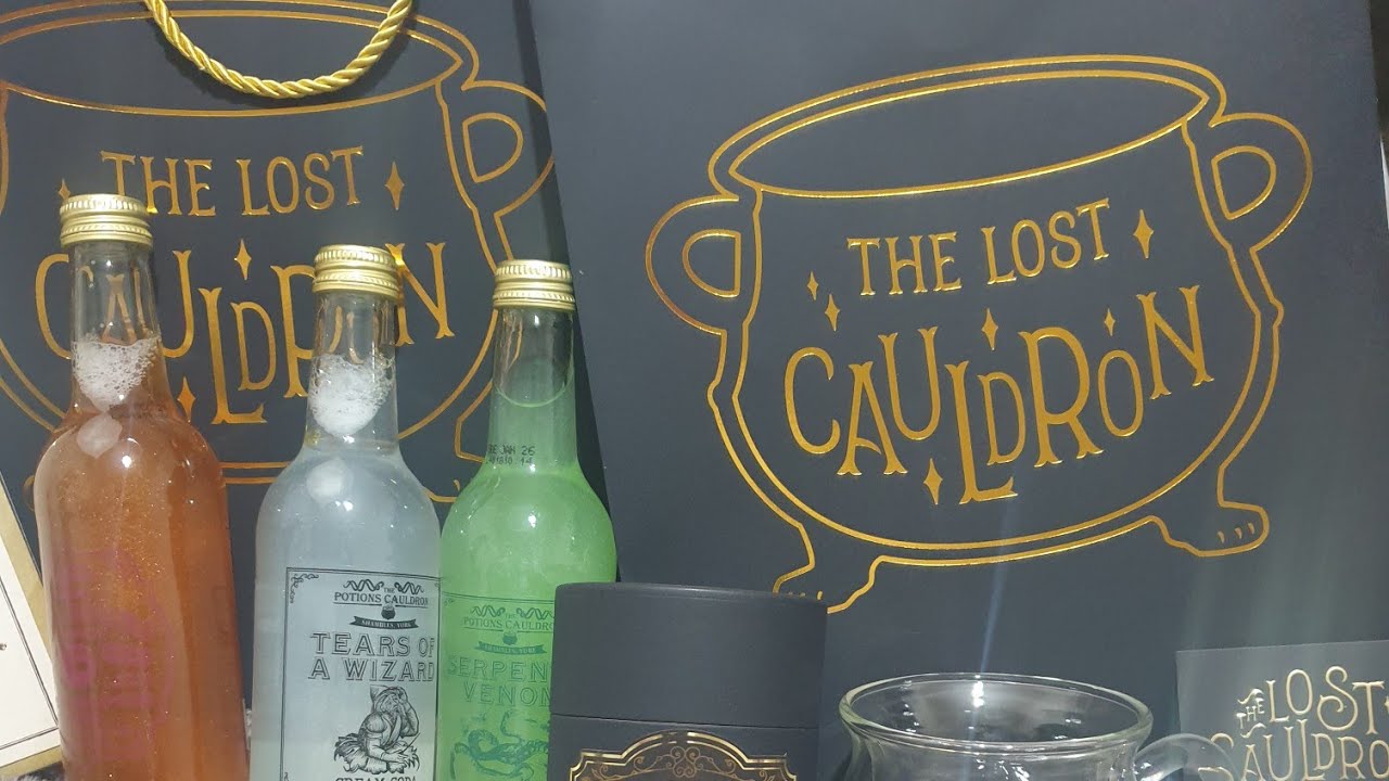 a visit to the the lost cauldron( cherry wallis shop in matlock) - YouTube