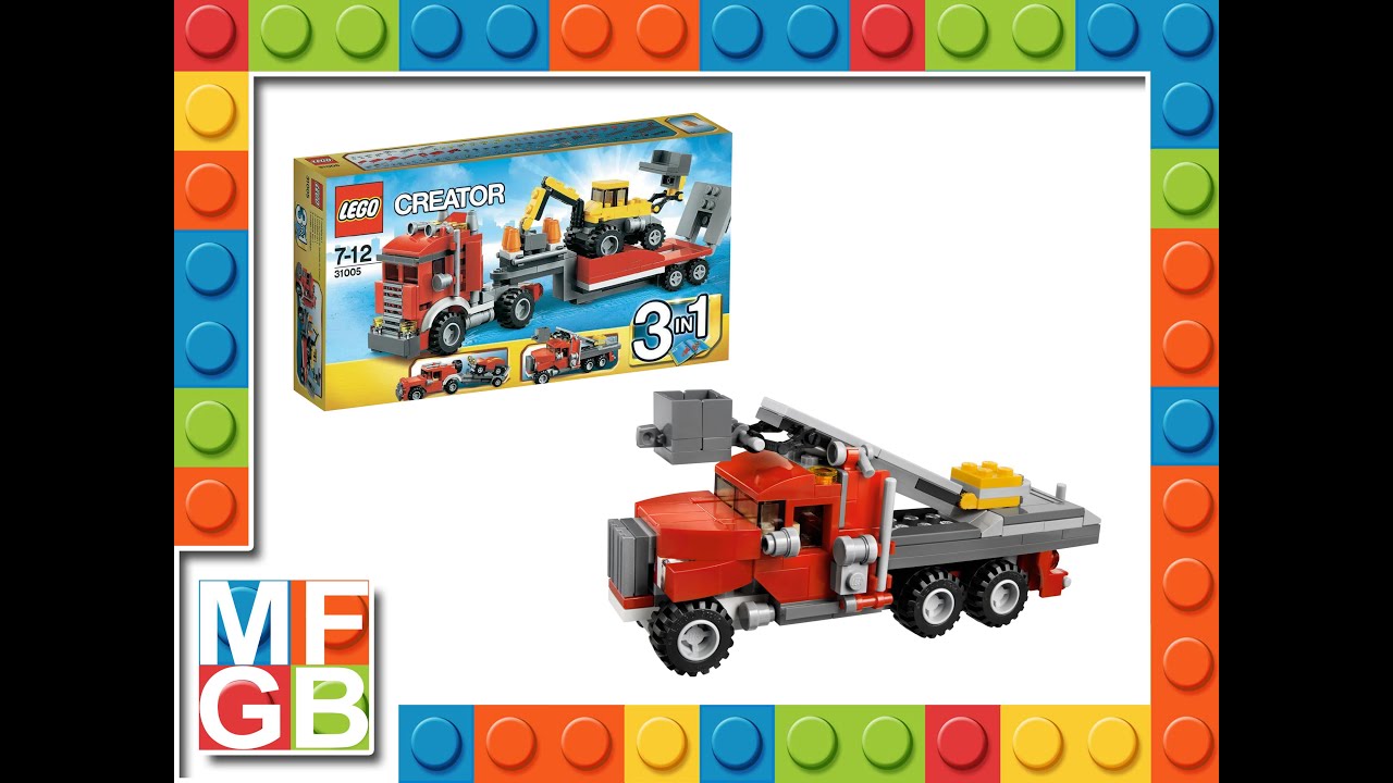 LEGO CREATOR 31005 3/3 - Construction Hauler [3-in-1] ( Lego 31005 ...