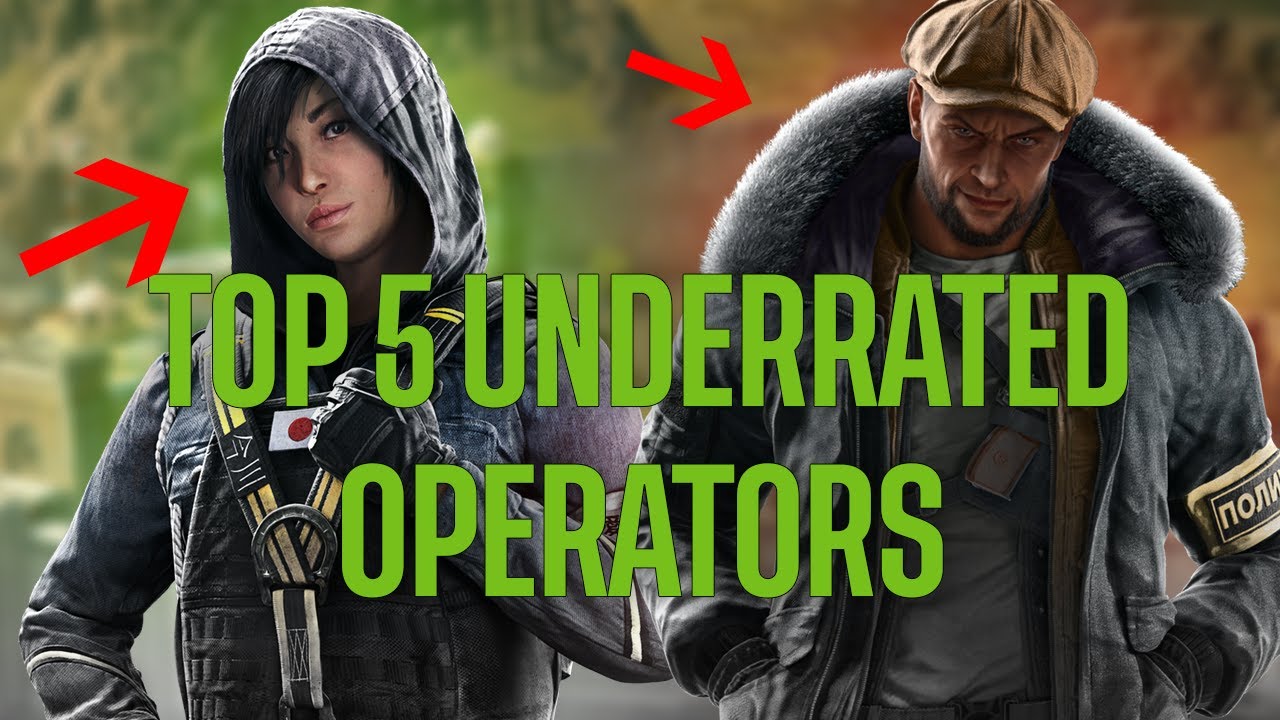 THE TOP 5 UNDERRATED OPERATORS IN SIEGE! - YouTube