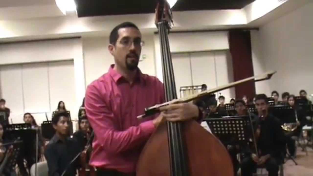 Concierto No.2 para contrabajo y Orquesta en 1 Movimiento Andrés Martin ...