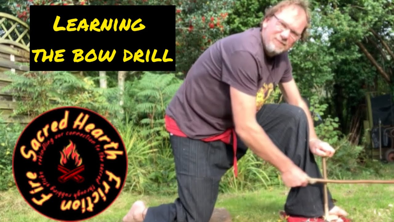 Rubbing Sticks Part 2 - How to coax fire using bow drill - Overview ...