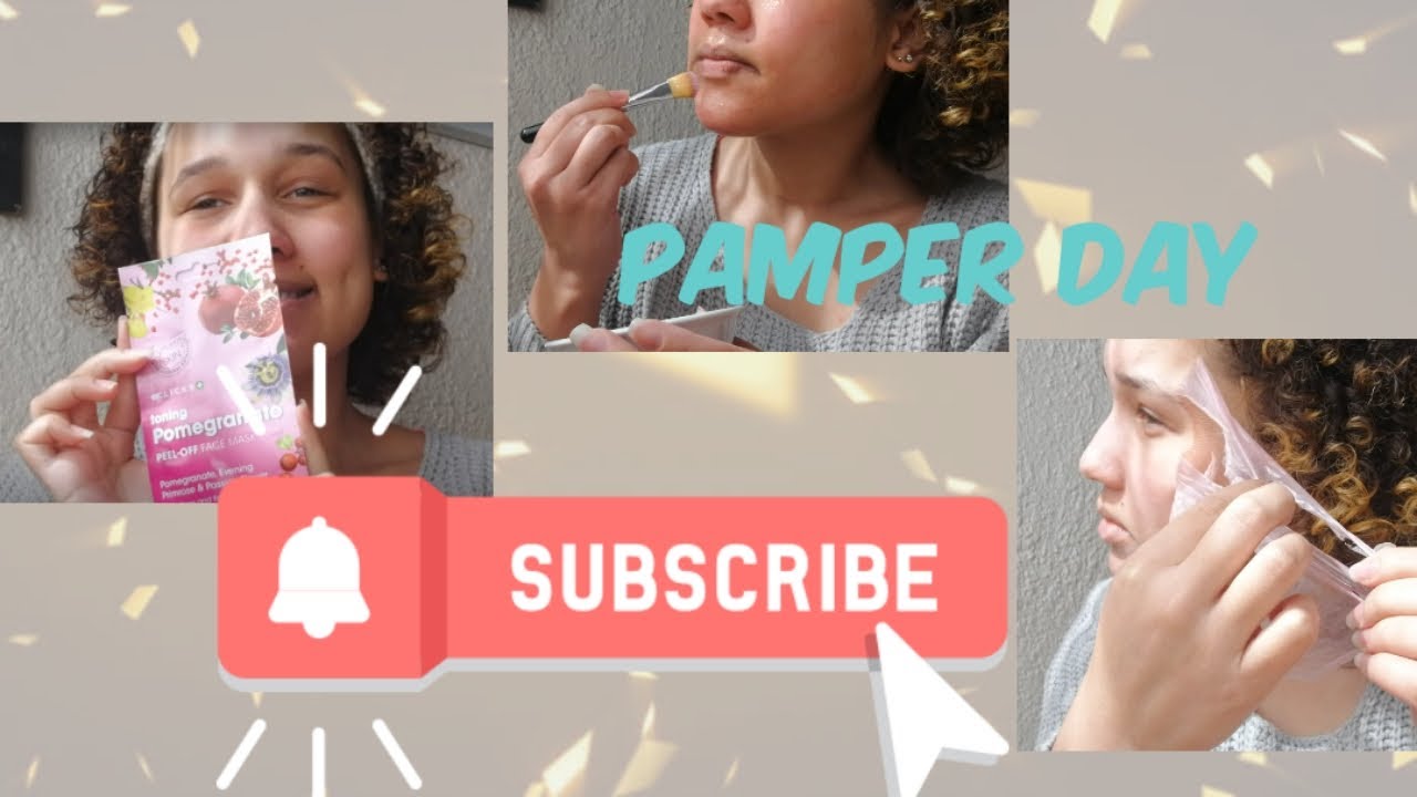 Pamper Day | Facial Peel Off Mask - YouTube