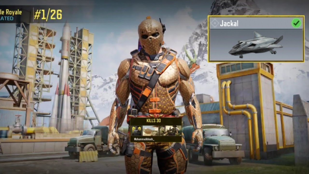 Codm 30 kills 👑 King of jackal ( Solo vs Squad ) Season 2 - YouTube