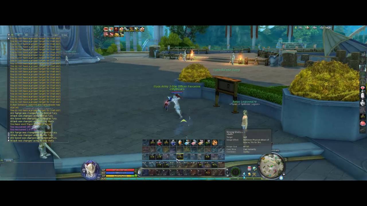 Aion Ranger Gameplay 5.0 PVP (Lvl 67 ranger vs Lvl 71 Sin) - YouTube