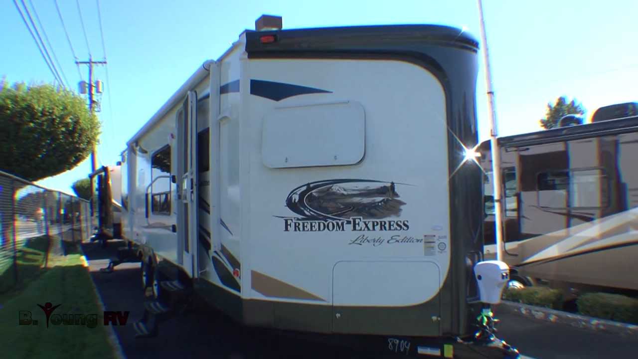 Stock #2274- 2013 Freedom Express 30-foot Travel Trailer - YouTube