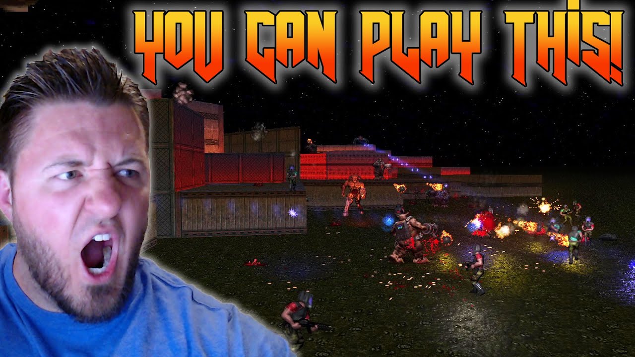 Playing the DOOM 64 Title Screen Map | DOOM 64 CE - YouTube