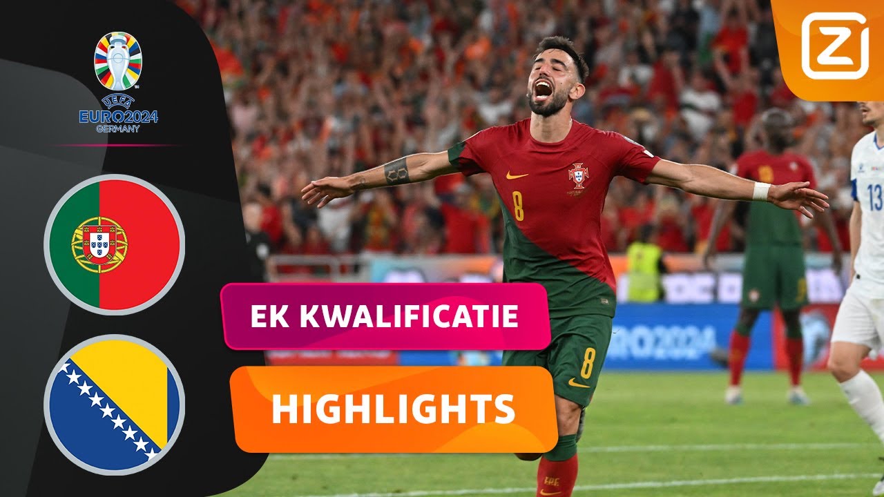 FERNANDES IS DE GROTE MAN BIJ PORTUGAL! 🥳 | Portugal vs Bosnië ...