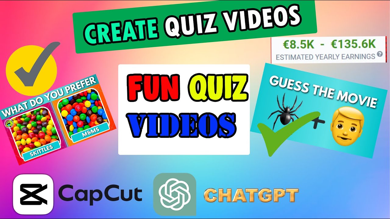 How To Create Youtube Quiz Videos With Timer Using Chatgpt And Capcut