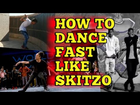 HOW TO DANCE FAST LIKE SKITZO 😱😱😱!!! - YouTube