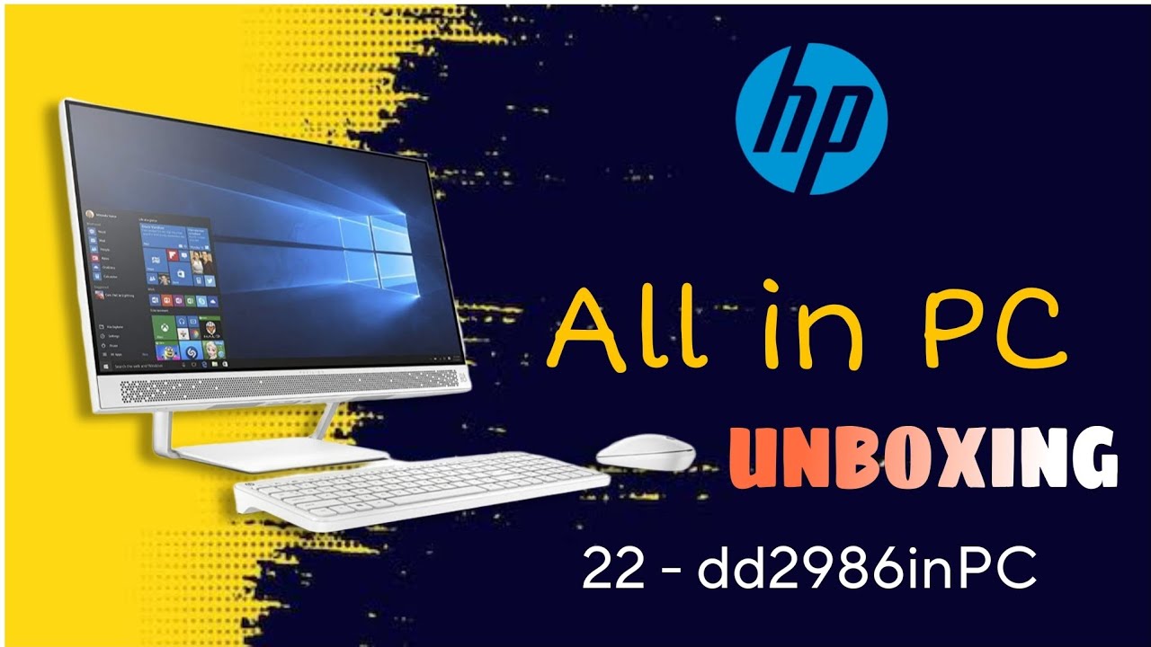 hp All in one PC unboxing || desktop unboxing #unboxing - YouTube