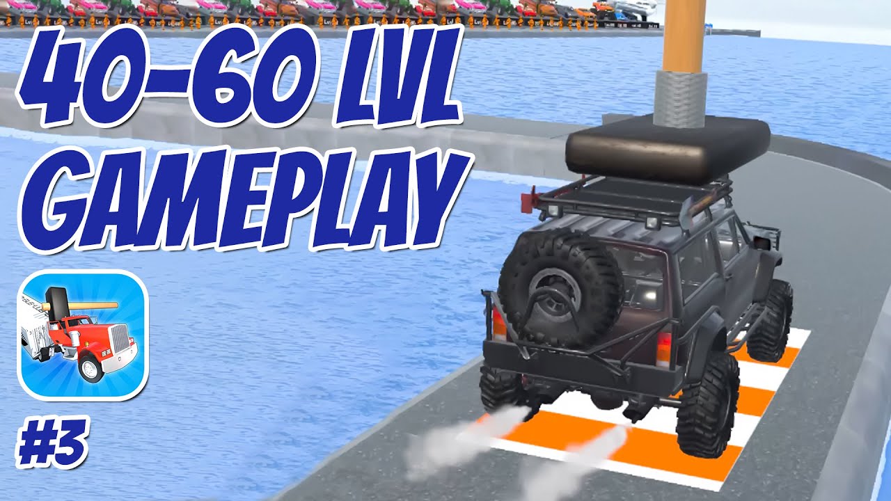 Unlocked three new cars | Crash Master 3D - level 40 to 60 | Gameplay ...