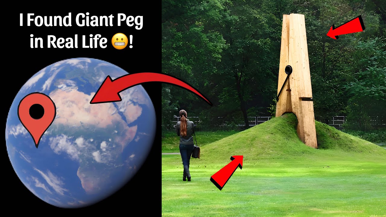 😳I Found Giant Peg in Real Life On Google Earth and Google Maps 😍 ...