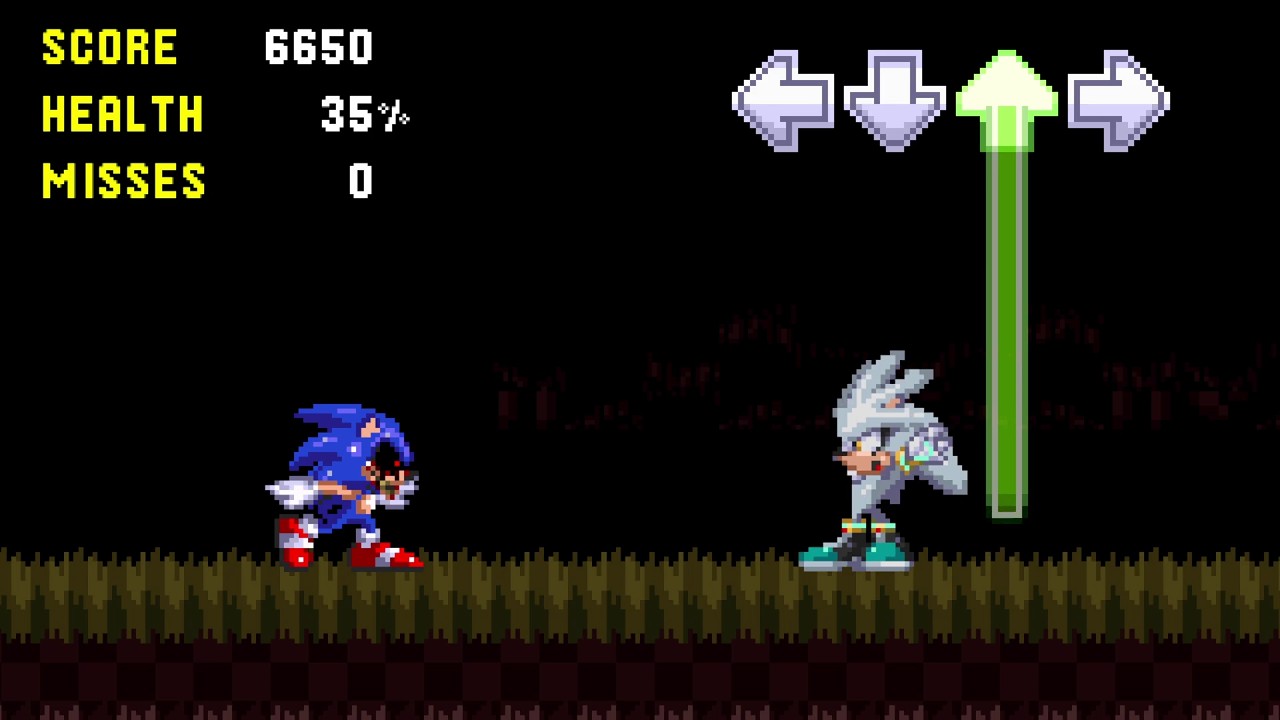 Head Start (Instrumental) - FNF VS Sonic.EXE & Silver The Hedgehog ...