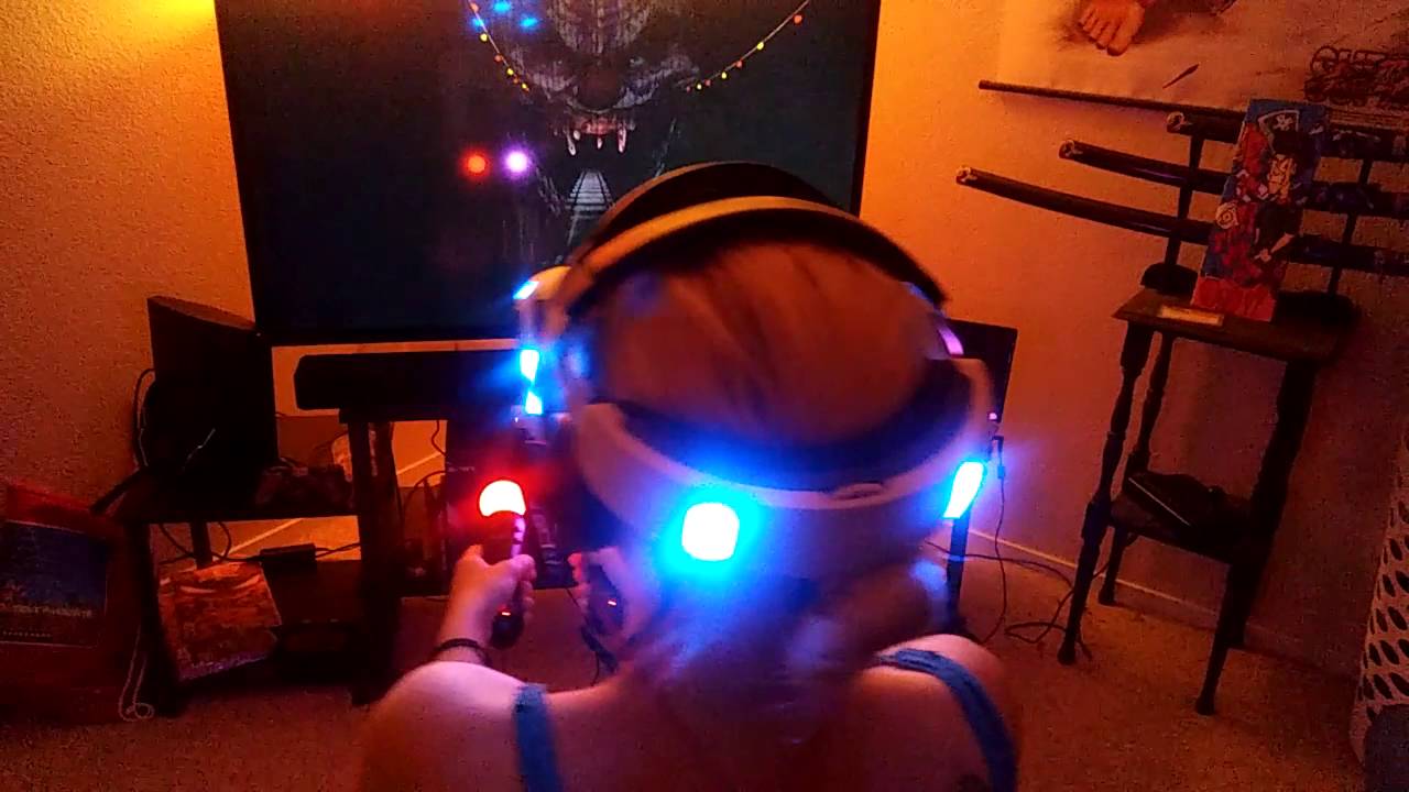 Echo Rayne REAL PlayStation VR experience - YouTube