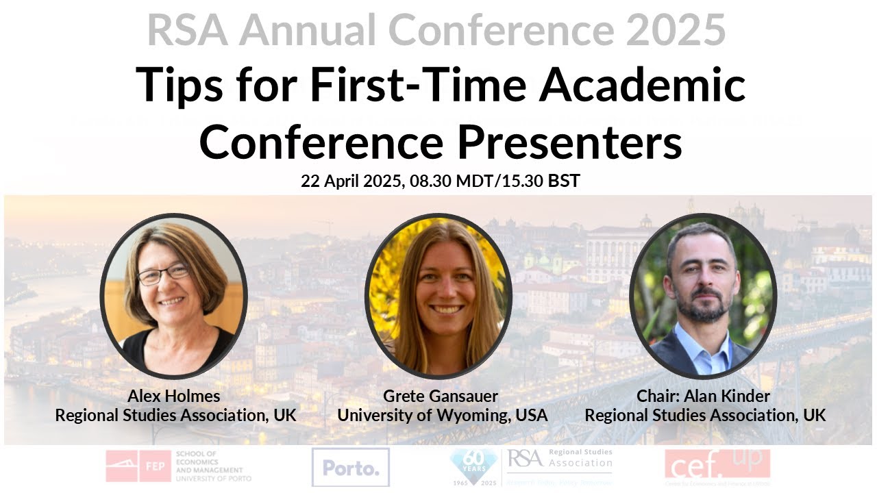 Supporting First-time Conference Presenters and Attendees - YouTube