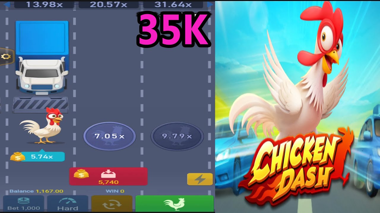 CHICKEN DASH NEW GAME।। Slot Games Big Win।। 11 November 2025 - YouTube