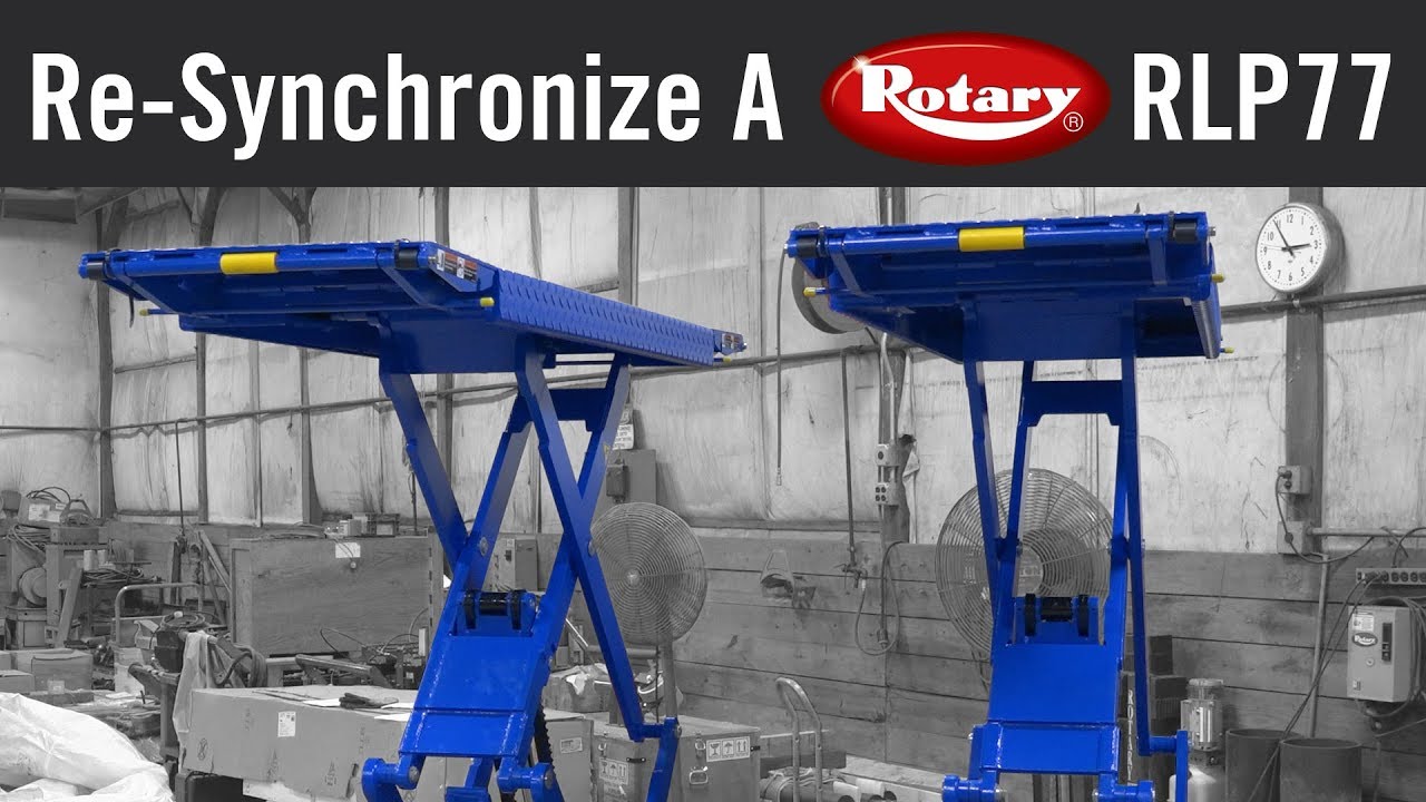 Re-Synchronize a Rotary RLP77 - YouTube