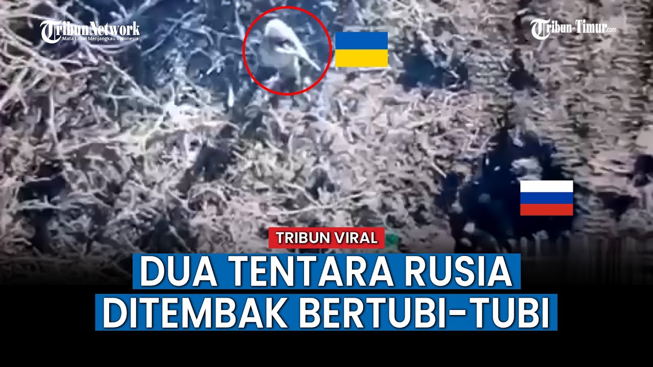 Aksi Solo Tentara Ukraina Tembaki Tentara Rusia di Dalam Parit dari Jarak Dekat - YouTube