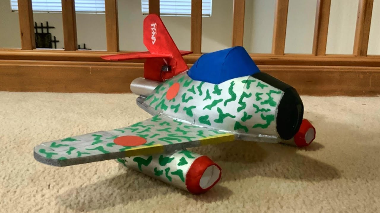 Cartoon Nakajima Ki-201 Karyu (Fire Dragon) "Godzilla" Flight - YouTube