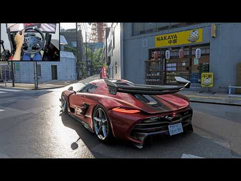 Forza Horizon 6 - Koenigsegg Jesko 1600HP | Logitech RS50 gameplay