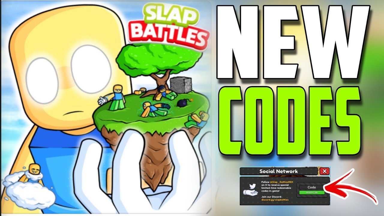 [UPDATE⚠️] SLAP BATTLES 👋 ROBLOX CODES MARCH 2025 - SLAP BATTLES CODES ...
