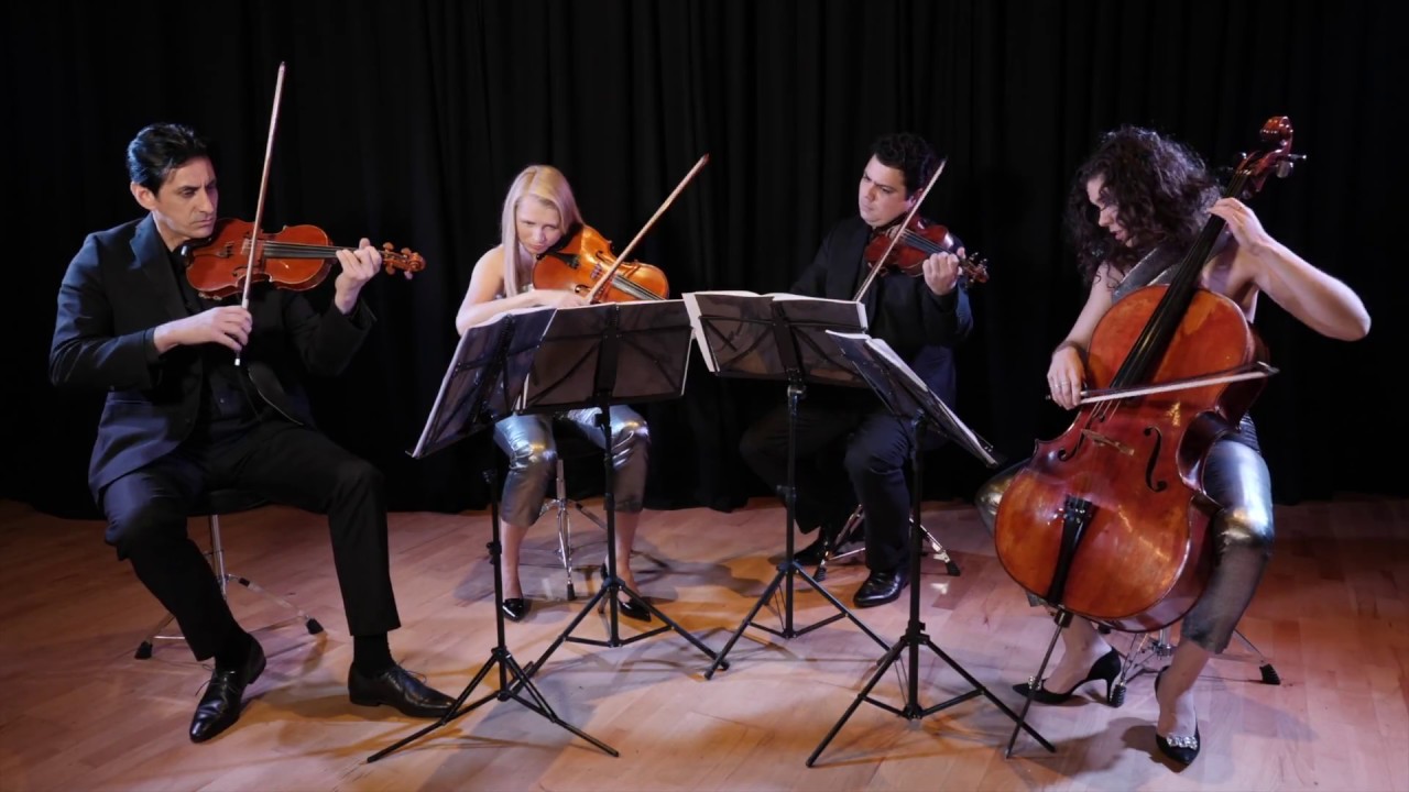 Hava Nagila - Jewish Traditional - GIARDINO STRINGS QUARTET - YouTube