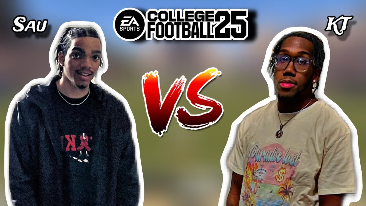 Sau vs KT - Matchup of The Decade! | College Football 25 - YouTube