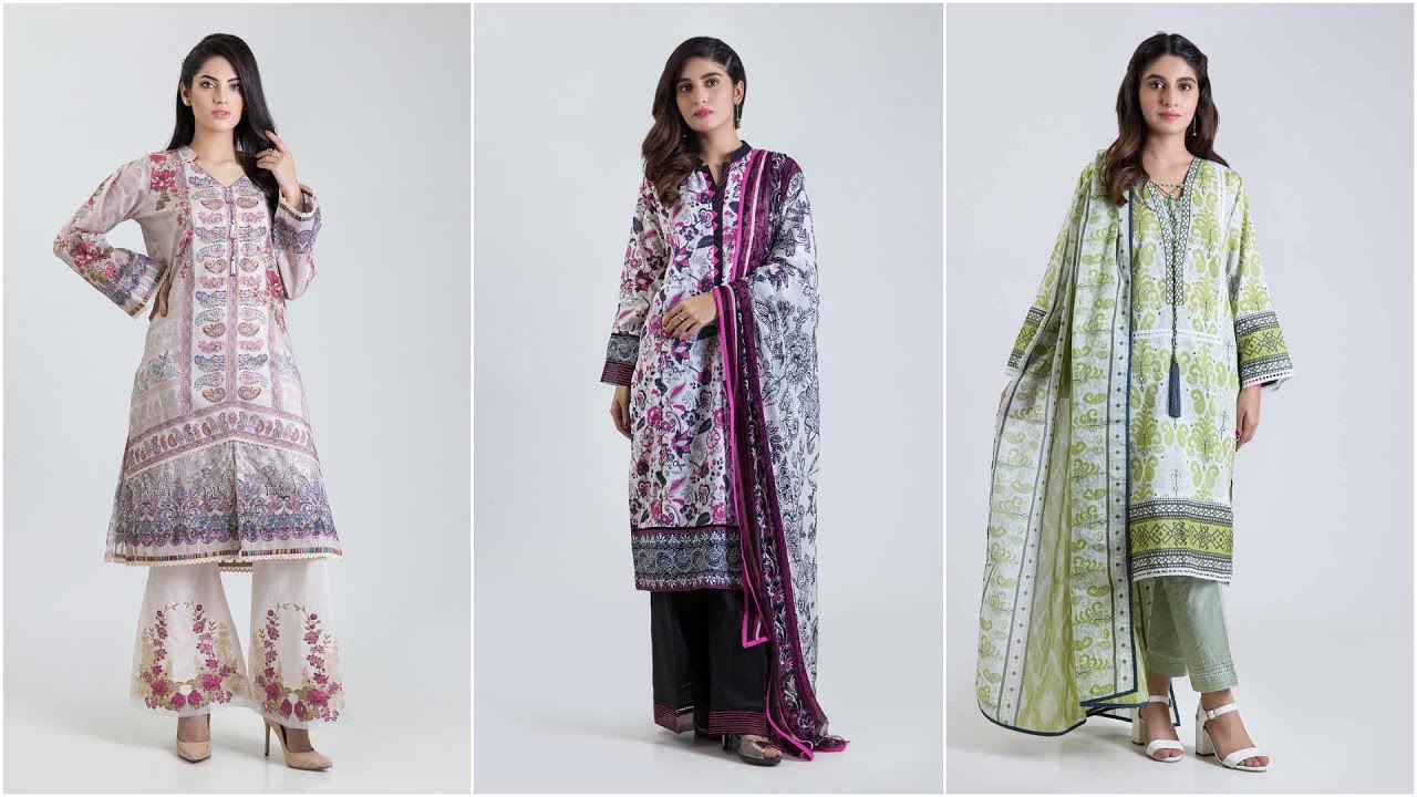 Bonanza Satrangi Summer Collection 1 & 3 Pc Dresses Design ideas 2020 ...